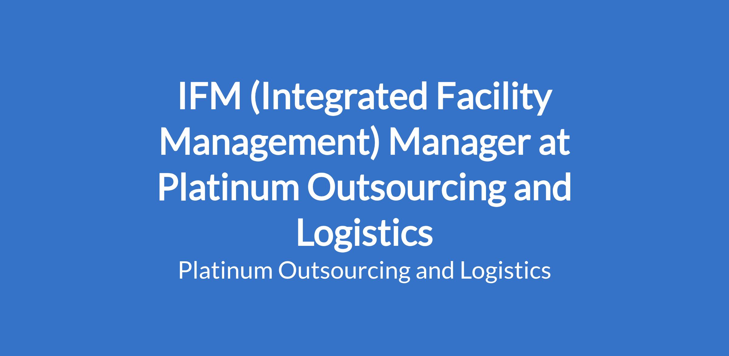 IFM (Integrated | FreshTalent Job Board | Africa’s Talent Engine